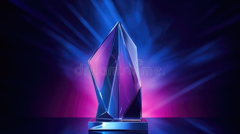 Geometric Shape Award Background Stock Illustration - Illustration of ...