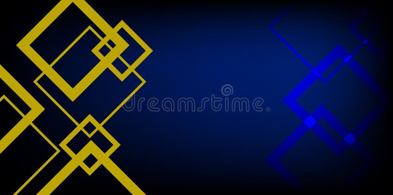 Geometric Shape Background Yellow Colors. Vector Illustration Stock ...