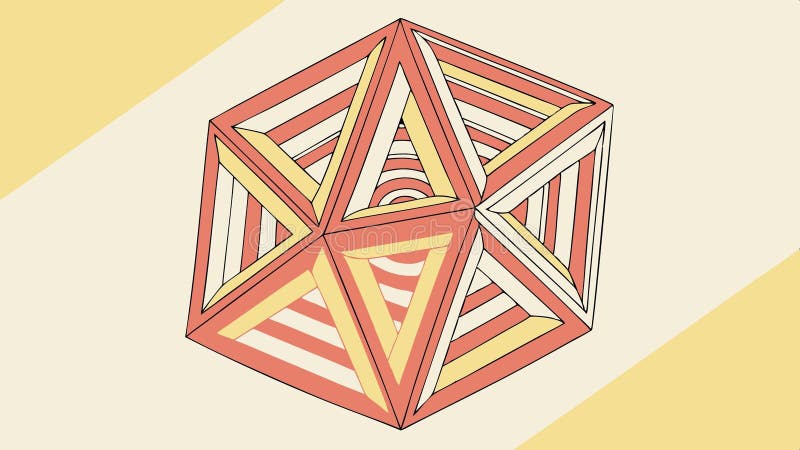 Geometric Shape Design. Abstract Form, Shape Motif, Decorative Element ...