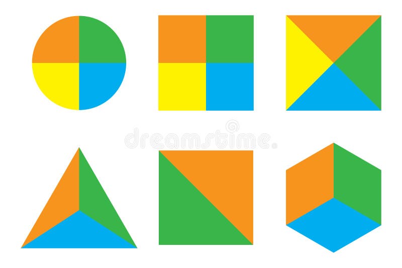 Square Circle Triangle Symbol Stock Illustrations – 17,668 Square ...