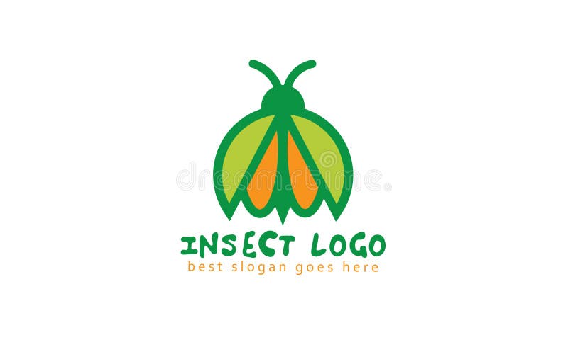 Geometric Shape Insect Logo. Vector Stock Vector - Illustration of ...