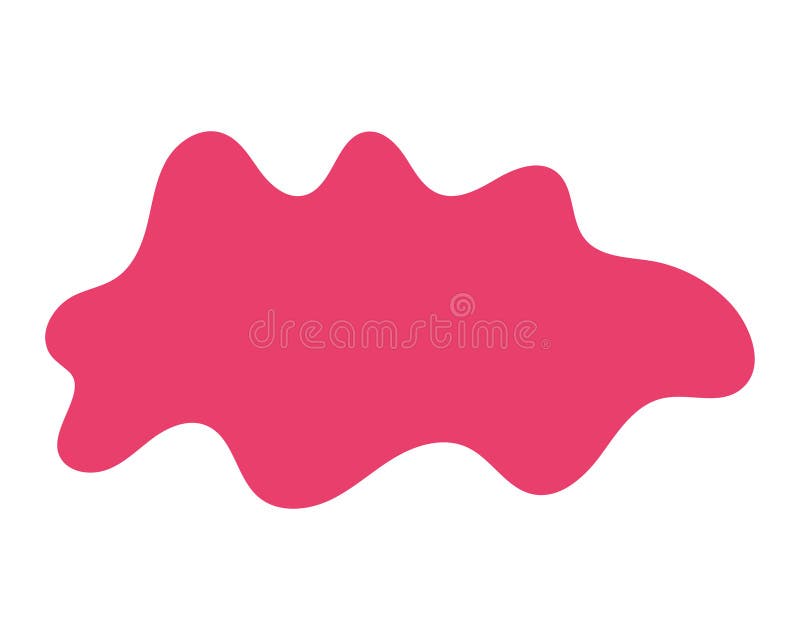 Geometric Shape Irregular Bold Abstract Art Stock Vector - Illustration ...