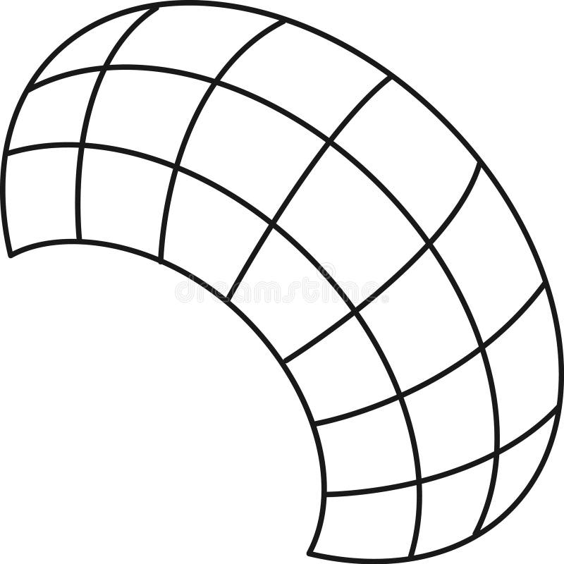 Geometric Shape Mesh Line stock illustration. Illustration of line ...