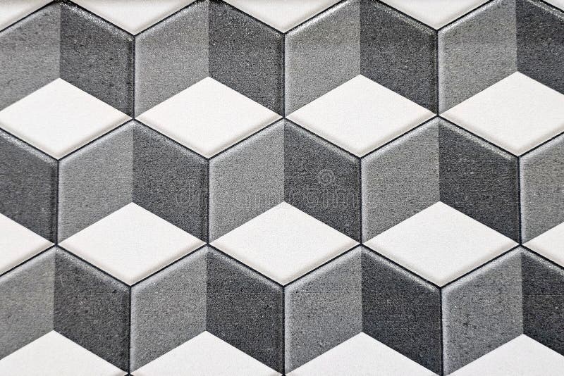 Geometric Shape Pattern Tiles Texture Background. Stock Illustration ...