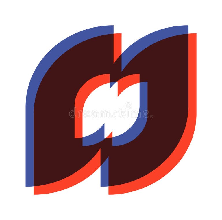 Geometric Shape Risograph Retro Print Stock Vector - Illustration of ...