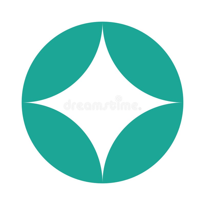 Geometric Shape Star Artistic Abstract Symmetry Stock Vector ...