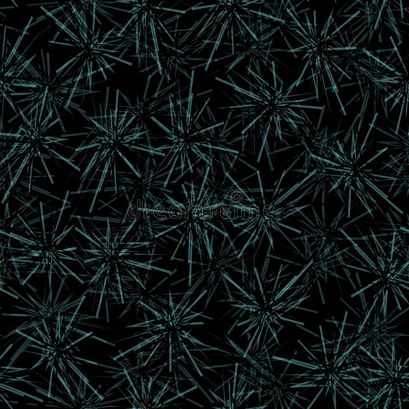 Geometric Lines Star Style Seamless Pattern Stock Illustration ...