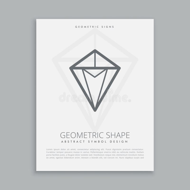 Geometric Shape Symbol Vector Stock Vector - Illustration of religion ...
