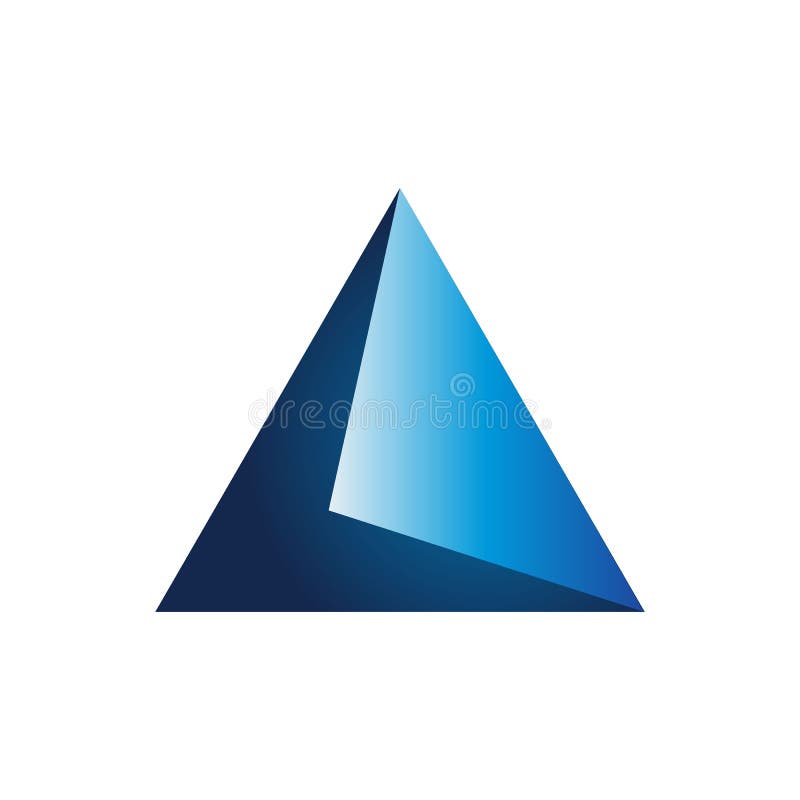 Geometric Shape Triangle Prism Logo Design Vector Illustration Stock ... Geometric Shape Triangle Prism Logo Design Vector Illustration Stock ...