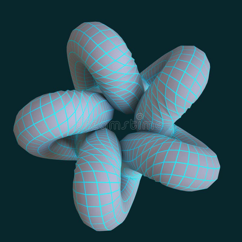 Poly Mathematical Knot Stock Illustrations – 8 Poly Mathematical Knot ...