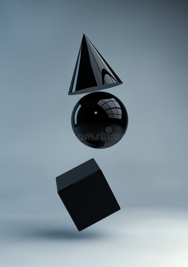 Black Geometric Shapes Stock Illustrations – 279,365 Black Geometric ...