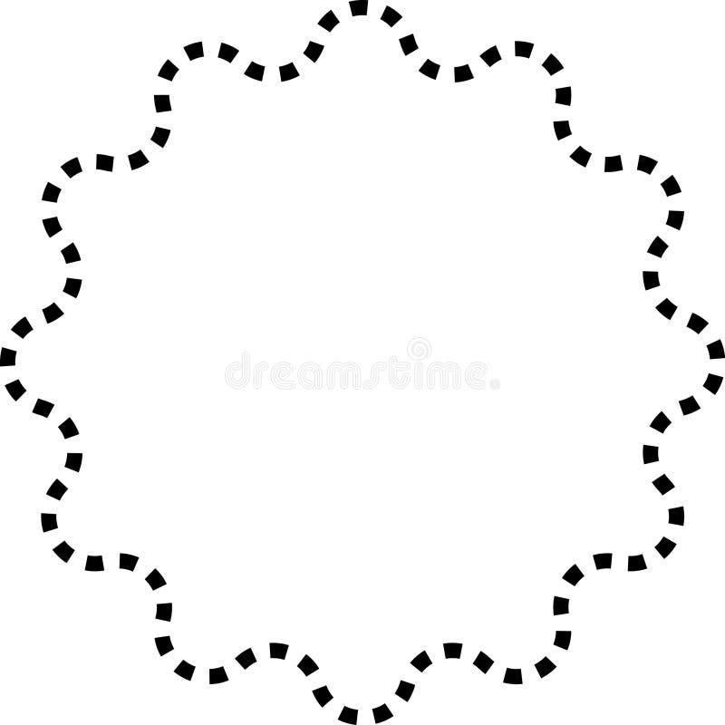 Geometric Shapes. Black Geometric Figures. Set of Vector Images Stock ...