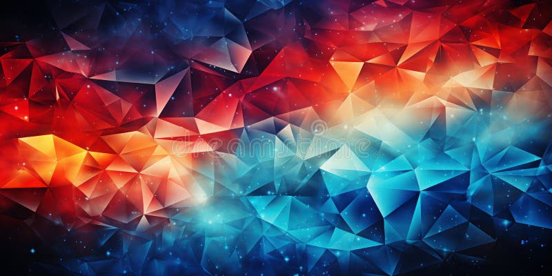 Stellar Geometric Abstraction. AI Generation Stock Image - Image of ...