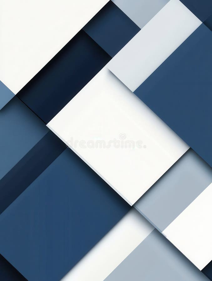 Structured Geometric Background Featuring Angular Shapes in Navy Blue ...