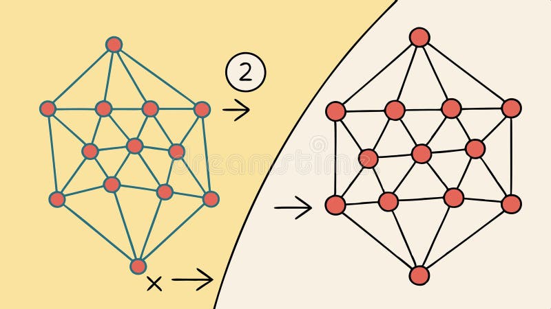 Geometric Shapes Diagram, Abstract Design and Math Art Vector Design ...