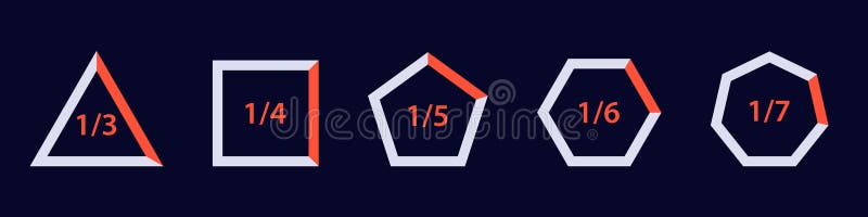 Fractional Segments Stock Illustrations – 10 Fractional Segments Stock ...