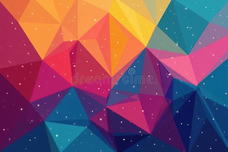 Geometric Shapes Form a Continuous, Stylish Backdrop, Pattern, Bold ...