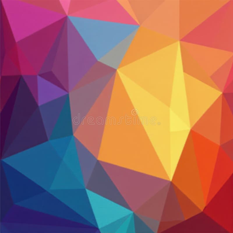 Geometric Shapes Forming Digital Communication Web, Information ...