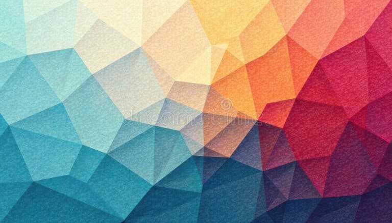 Geometric Shapes Interlock, Creating a Subtle Textured Effect, Print ...