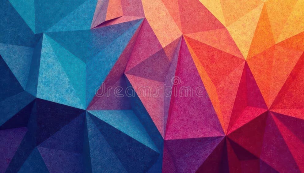 Geometric Shapes Interlock, Creating a Subtle Textured Effect, White ...