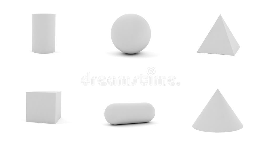 Geometric shapes stock illustration. Illustration of isolated - 30777487