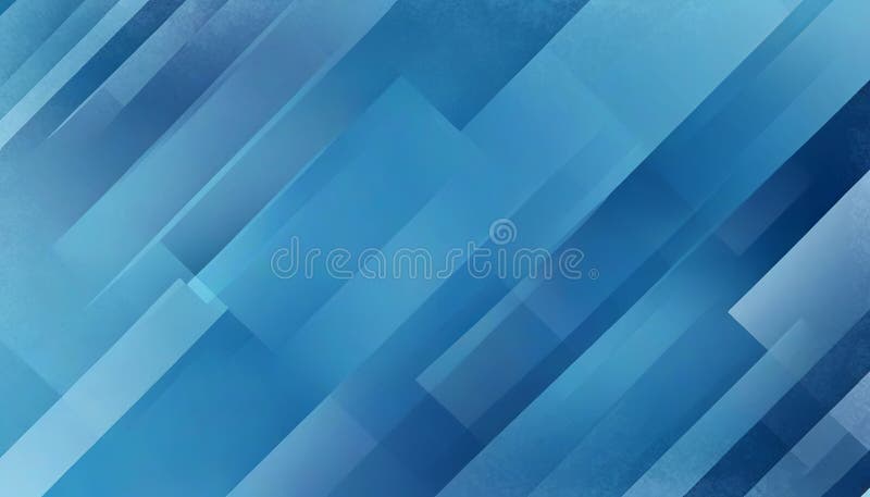 Geometric Shapes on a Light Blue Abstract Background. Stock ...