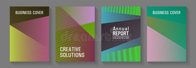 Geometric Flyer Background Vector Templates. Stock Vector ...