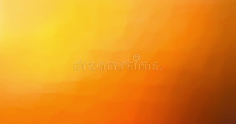Geometric Shapes Moving in Abstract Orange and Yellow Gradient ...