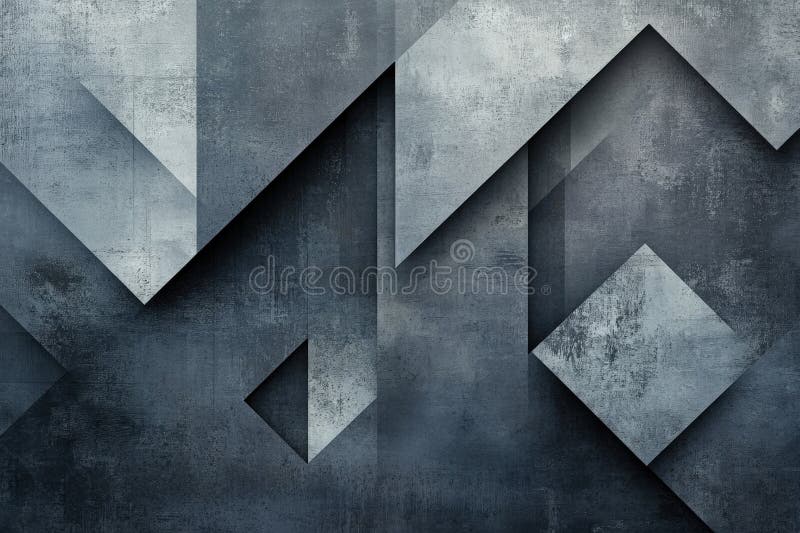 Geometric Shapes in Shades of Gray Create a Modern Abstract Background ...