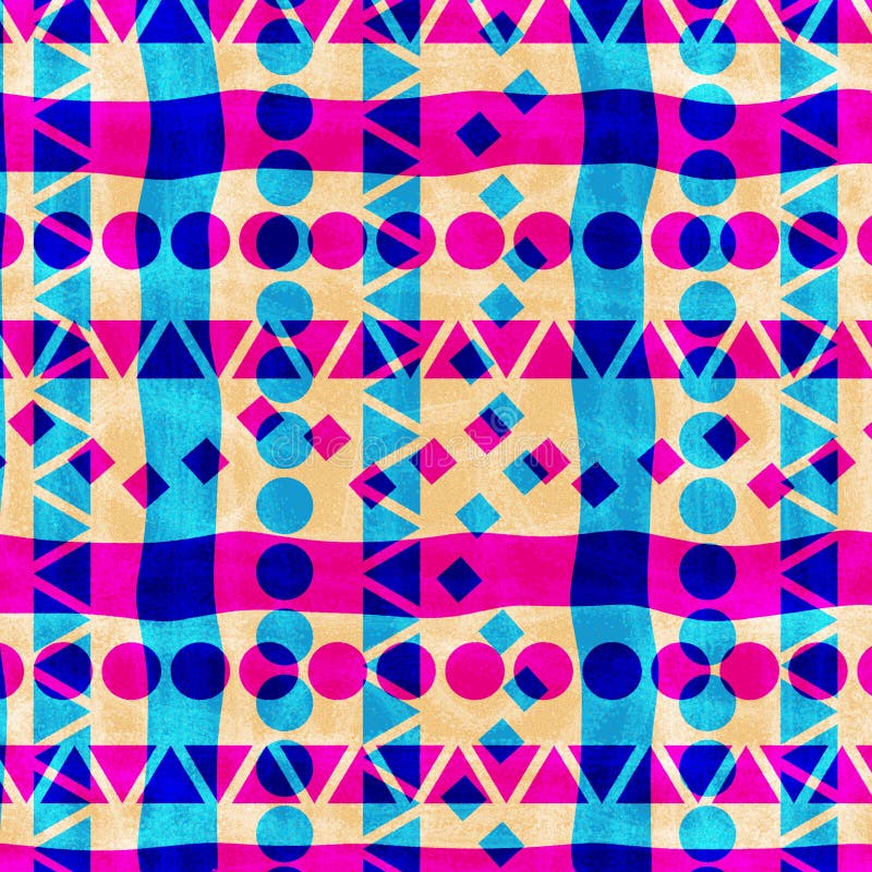 Geometric Shapes Surface Pattern, Digital Background Cover, Fabric ...