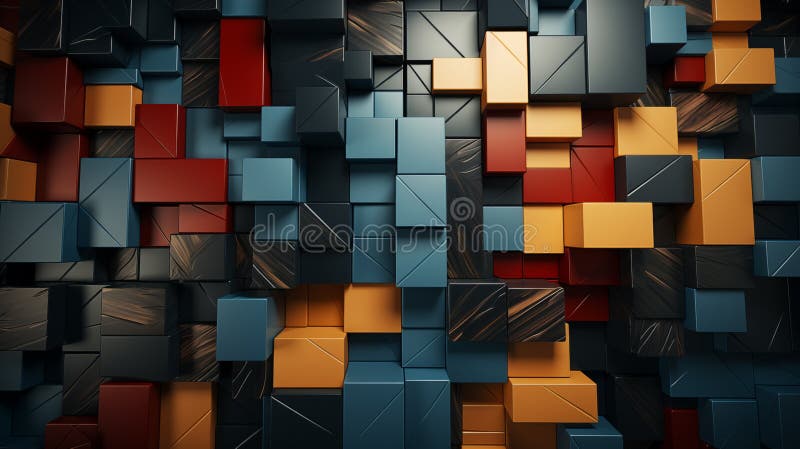 Geometric Shapes in these Textured Backgrounds Create Visually Stunning ...