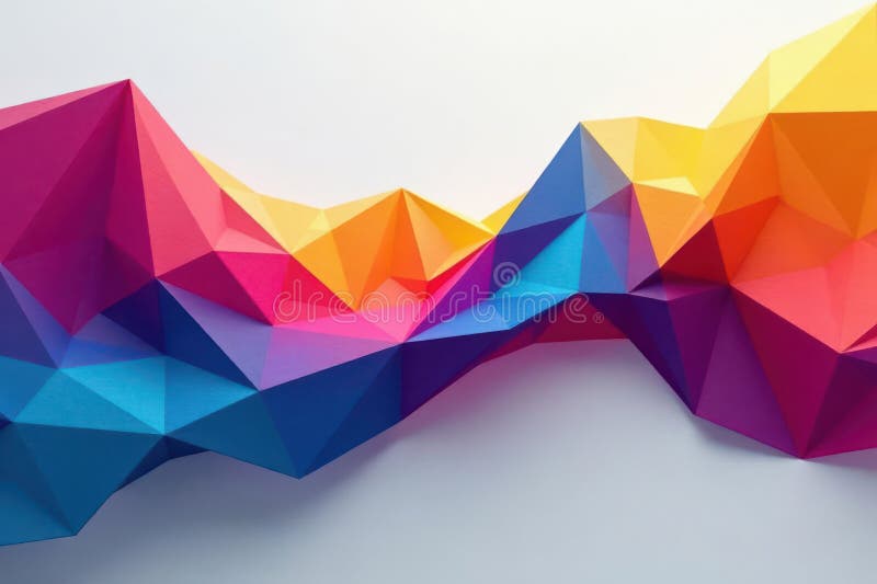 Geometric Shapes, Vibrant Colors, Continuous Loop, Kaleidoscope, Angles ...