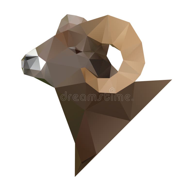 Geometric sheep. stock illustration. Illustration of religion - 45197650