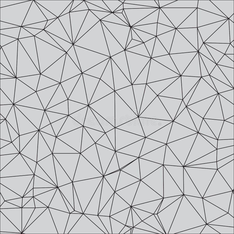 Geometric Simple Pattern with Triangles Stock Vector - Illustration of ...