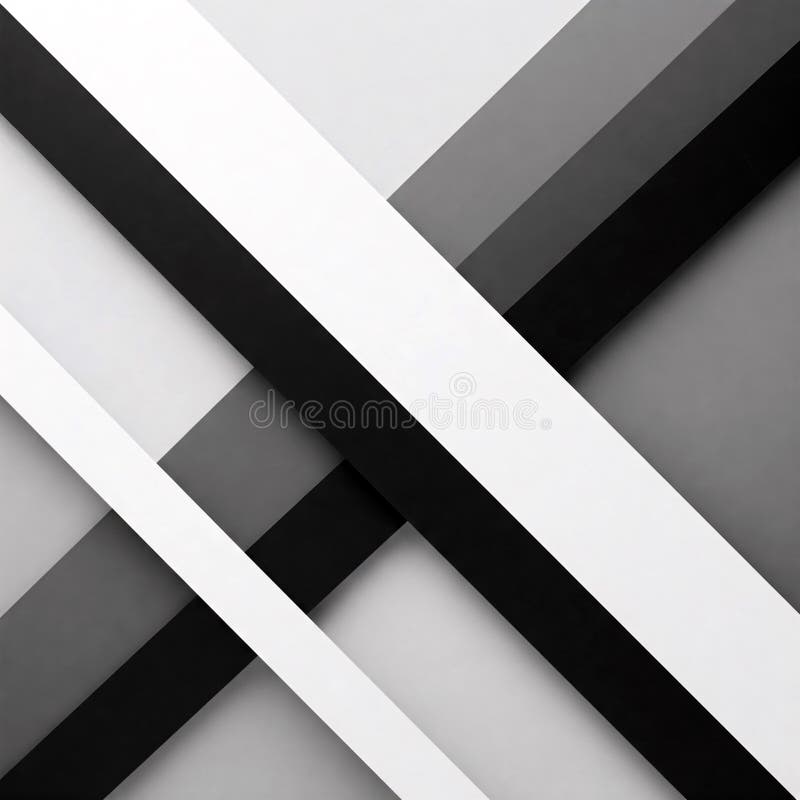 A Study in Geometric Simplicity - AI Stock Illustration - Illustration ...