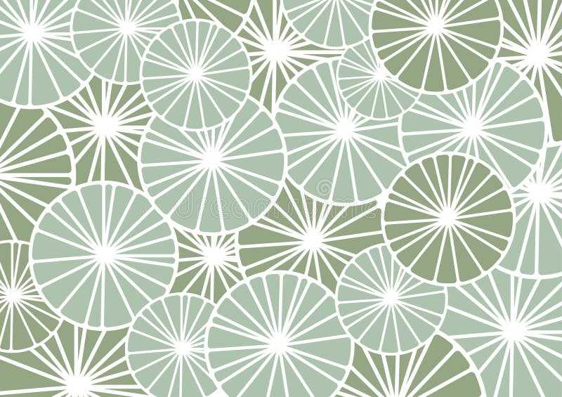 Geometric Soft Green Flower Minimal Pattern Line Decoration Background ...