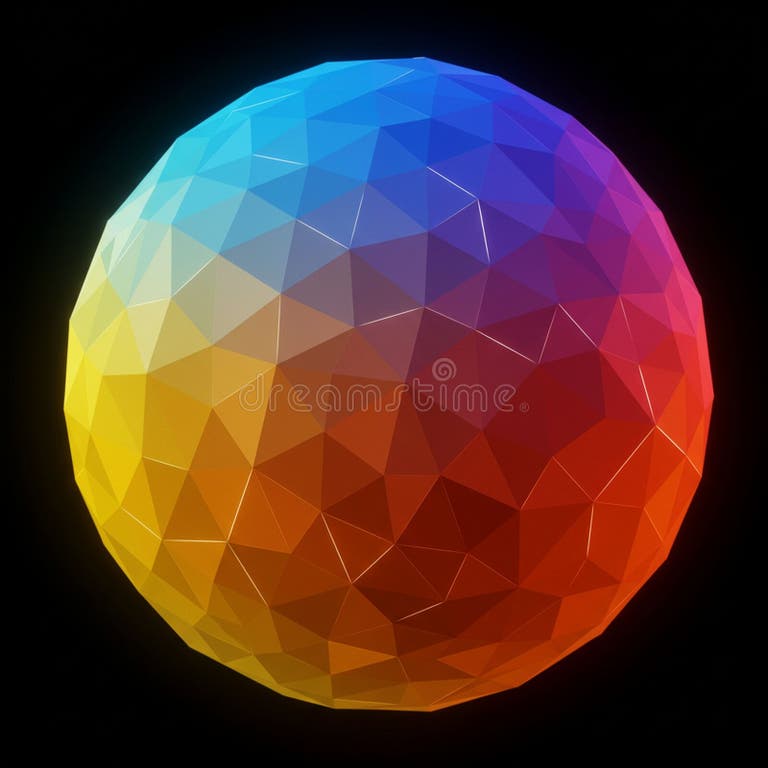 A Geometric Sphere Composed of Interconnected Polygonal Facets ...