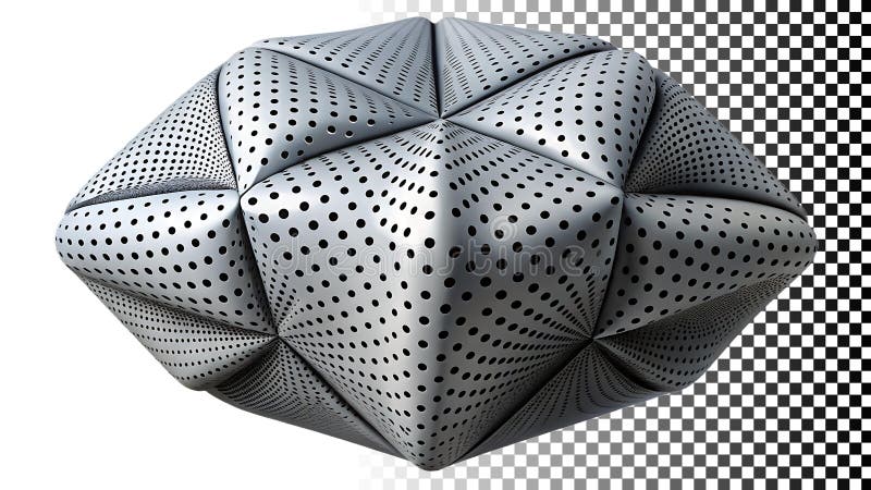 Geometric Sphere Wireframe, Abstract 3D Shape, Modern Tech Design, and ...