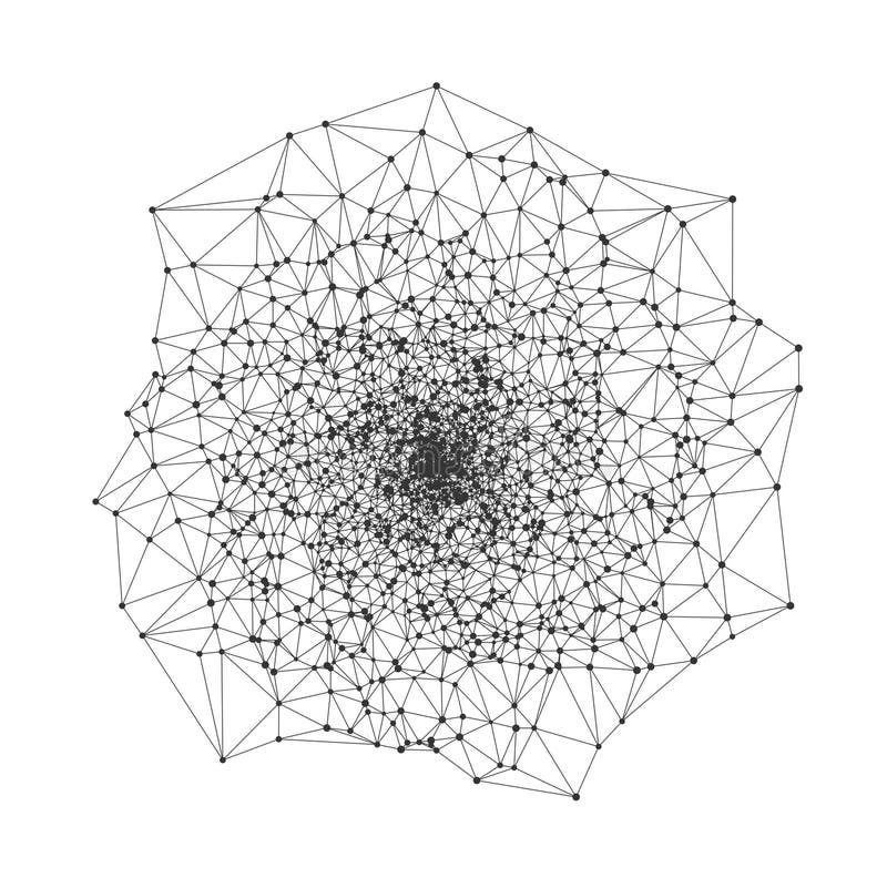 Geometric Spiral Network Stock Illustrations – 8,857 Geometric Spiral ...