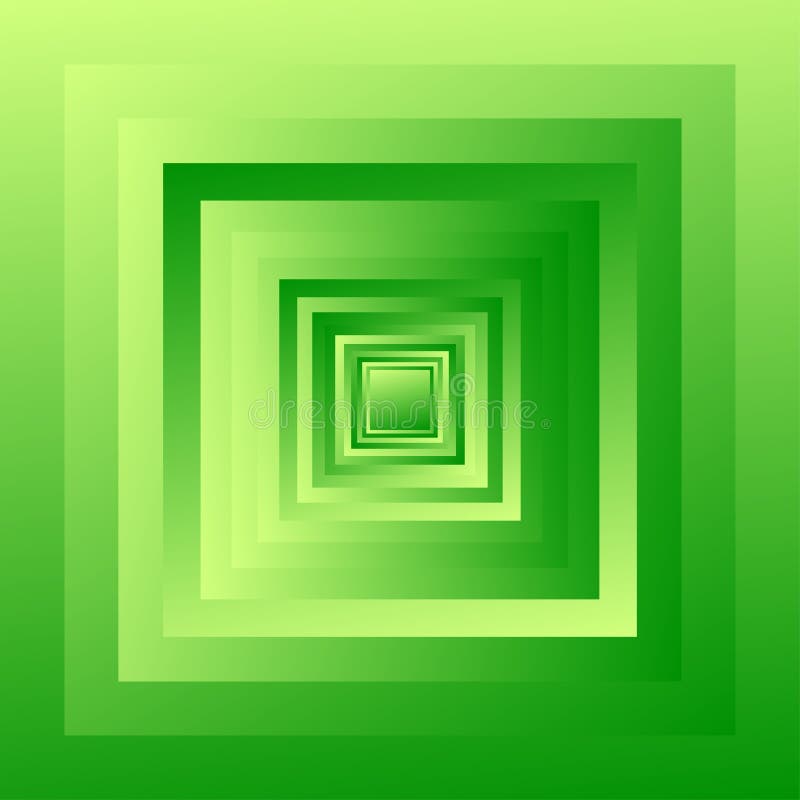 Geometric Square Design Shape with Random Shaded, Gradient Fill Stock ...