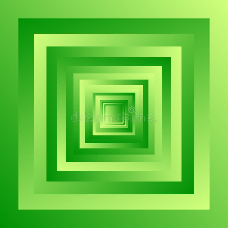 Geometric Square Design Shape with Random Shaded, Gradient Fill Stock ...