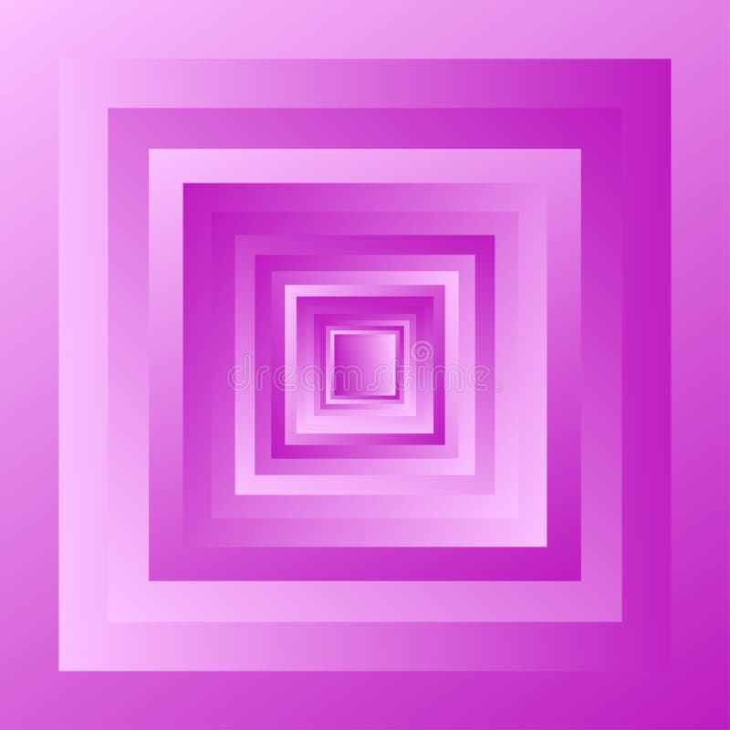 Geometric Square Design Shape with Random Shaded, Gradient Fill Stock ...