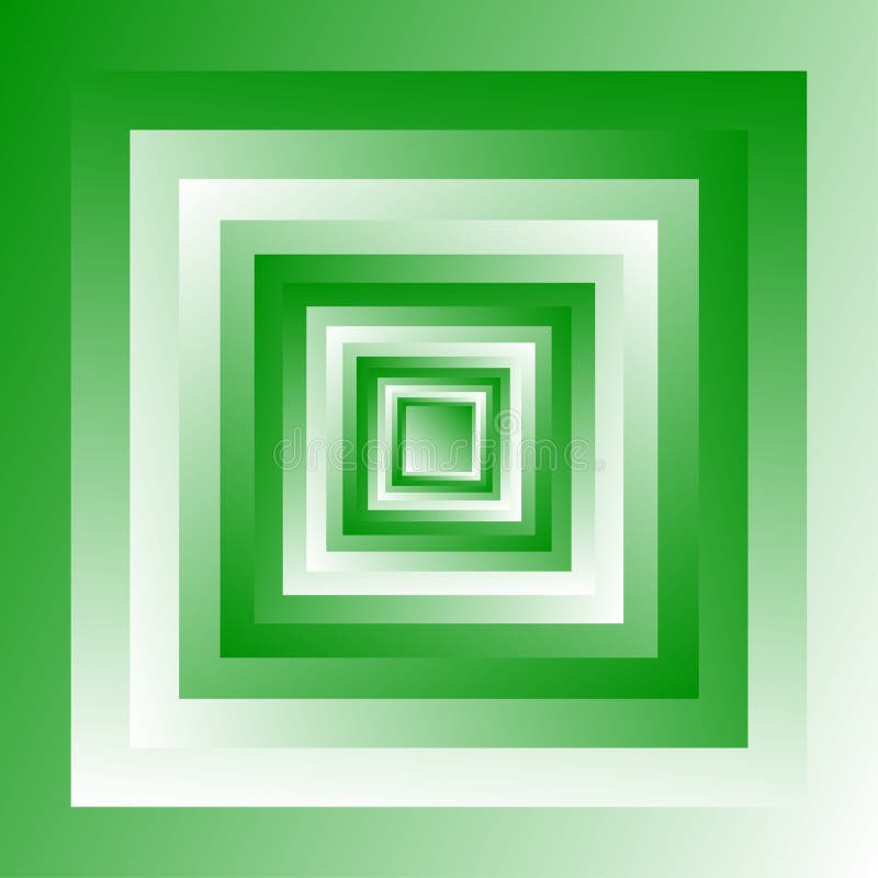 Geometric Square Design Shape with Random Shaded, Gradient Fill Stock ...