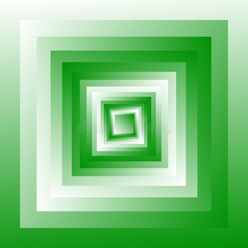 Geometric Square Design Shape with Random Shaded, Gradient Fill Stock ...