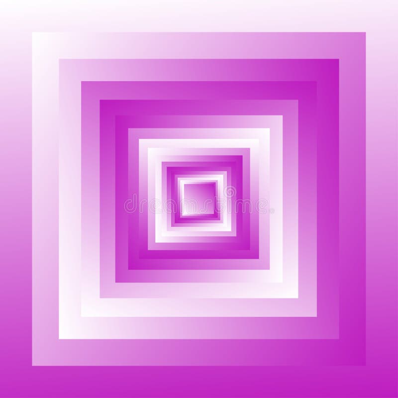 Geometric Square Design Shape with Random Shaded, Gradient Fill Stock ...