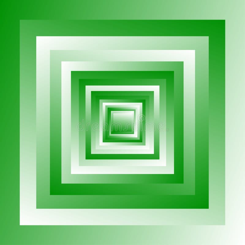 Geometric Square Design Shape with Random Shaded, Gradient Fill Stock ...