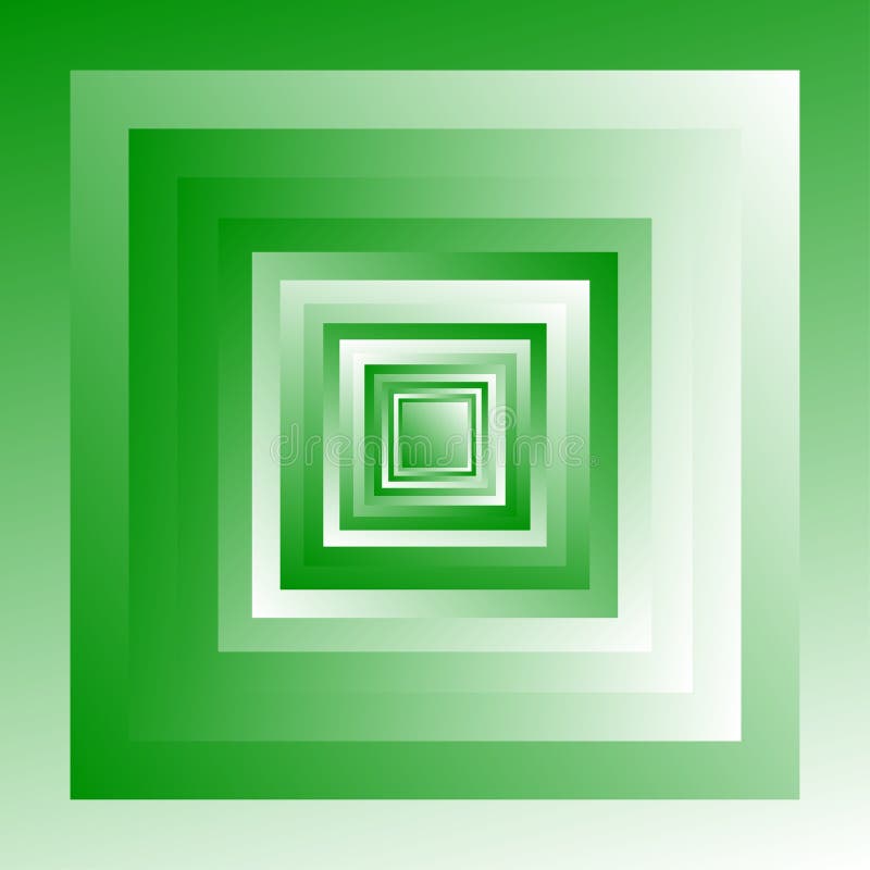 Geometric Square Design Shape with Random Shaded, Gradient Fill Stock ...