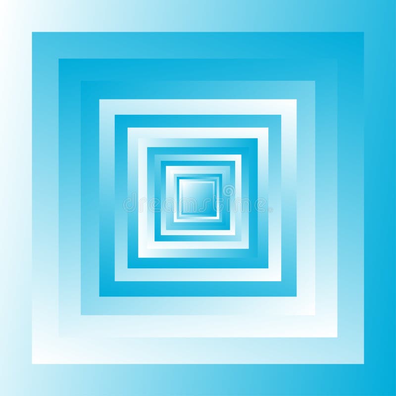 Geometric Square Design Shape with Random Shaded, Gradient Fill Stock ...