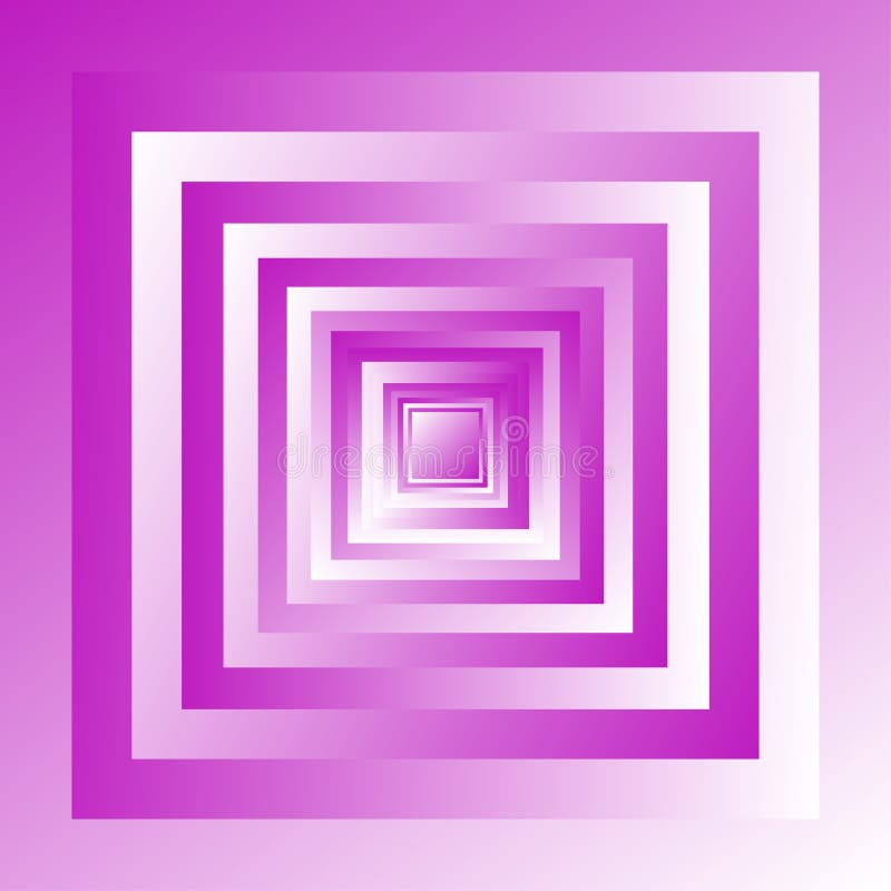 Geometric Square Design Shape with Random Shaded, Gradient Fill Stock ...