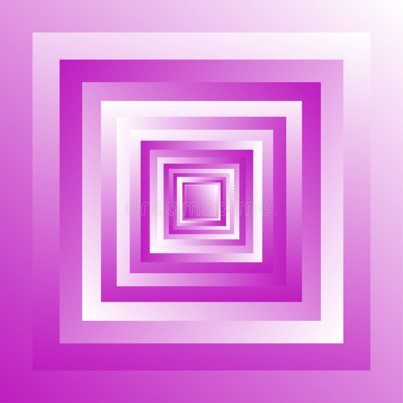 Geometric Square Design Shape with Random Shaded, Gradient Fill Stock ...